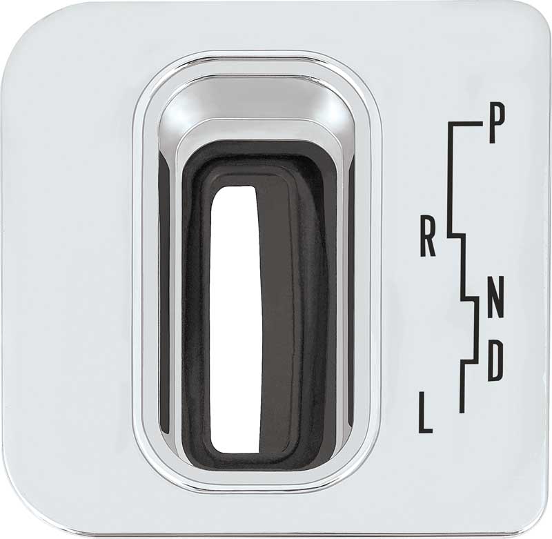 1963 Impala SS Console Shift Plate ; Powerglide Transmission - OER ...