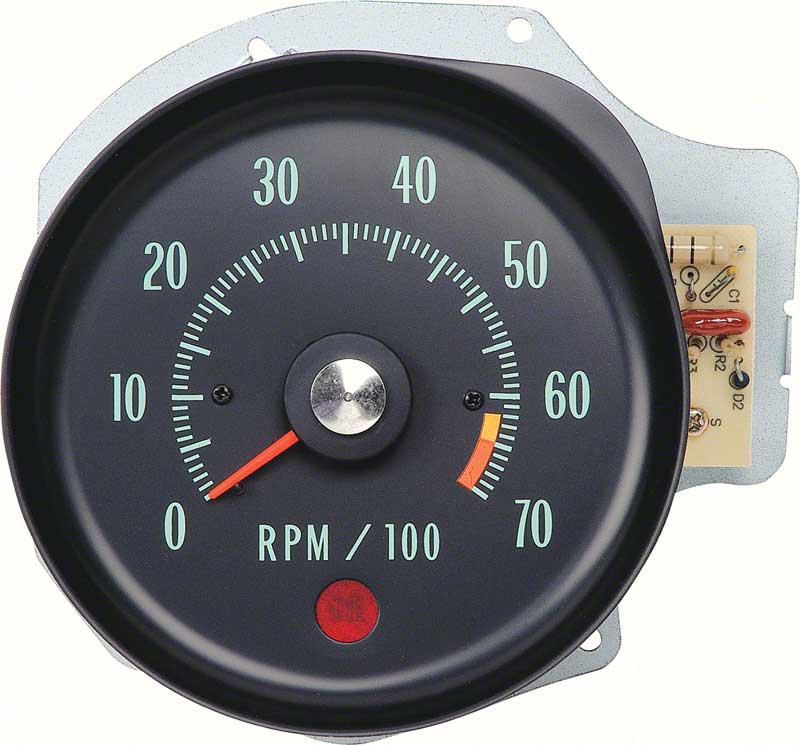 1970 Chevelle SS / Monte Carlo Tachometer ; 6500 rpm Redline - OER ...