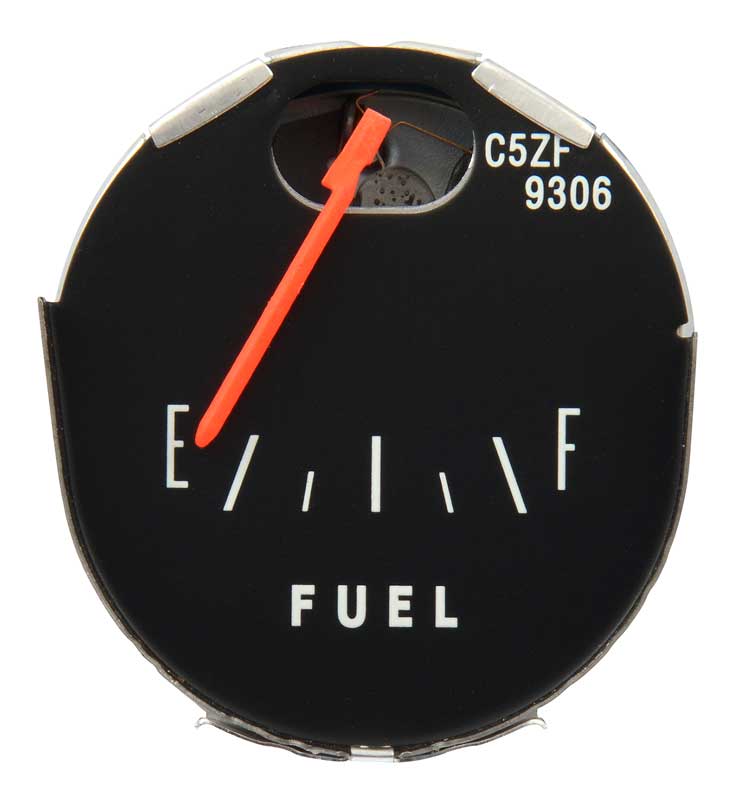 1965-66 Mustang with Round Speedometer Fuel Gauge - OER 9305BR ...