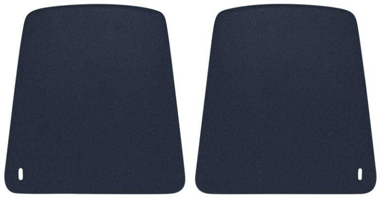 1967-70 Camaro / Firebird Bucket Seat Back Panels; Black ; Pair - OER ...