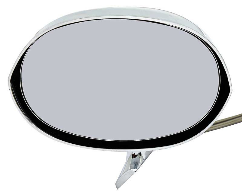1970 Mopar E-Body Chrome Manual Outer Door Bullet Mirror; RH - OER ...