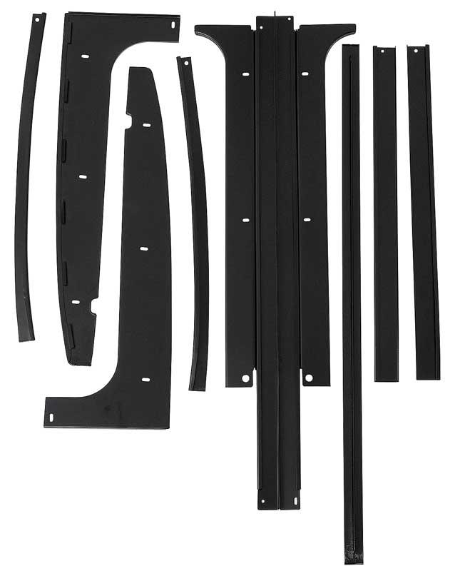 1978-88 GM G-Body; T-Top Repair Panels; 8-Pieces; Stainless Steel - OER ...