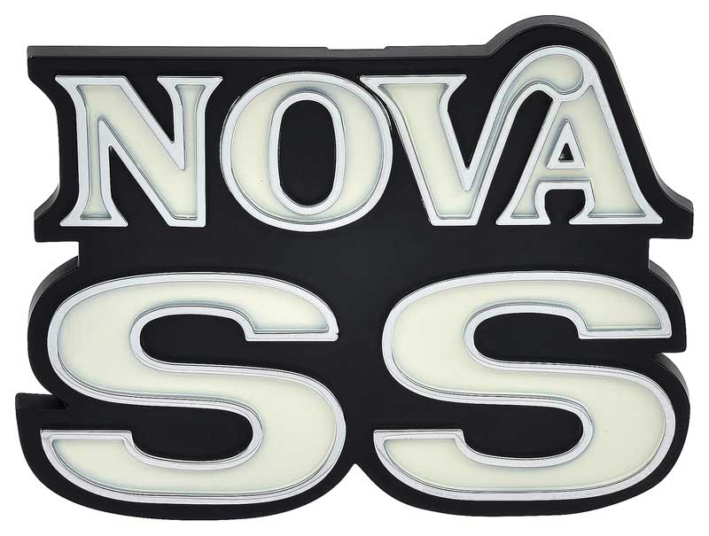 1975-76 Chevrolet Nova SS Grill Emblem GM Licensed - OER 358746 ...