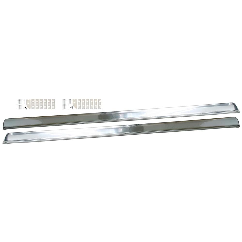 1967-68 Mustang Rocker Panel Moldings with Hardware RH and LH Pair ...