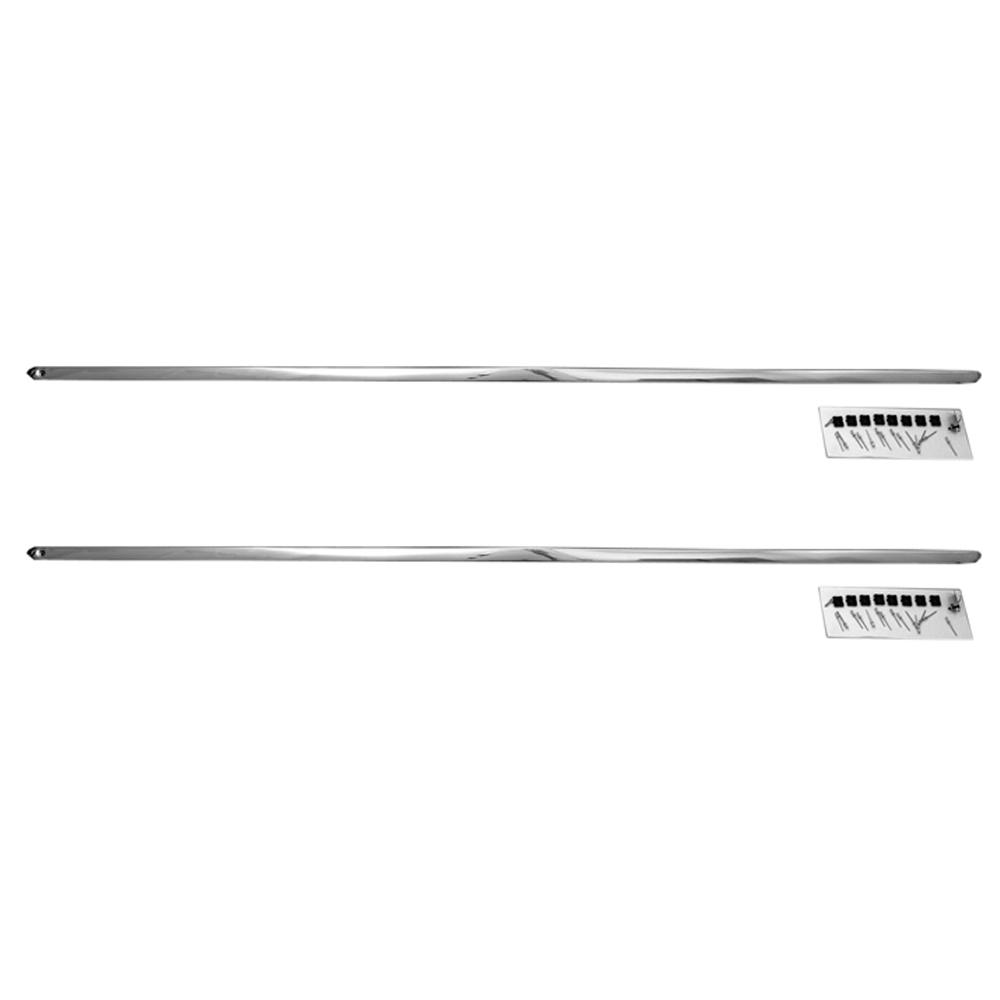 1969 Mustang Rocker Panel Moldings with Hardware Pair - OER 10176EF ...