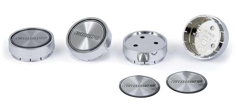 1982-92 Camaro Z28 N90 Wheel Chrome Center Cap Set With Black/Silver ...