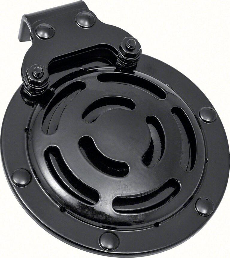 1971-79 Plymouth Road Runner Horn Assembly Black with 1-1/2 Bracket ...