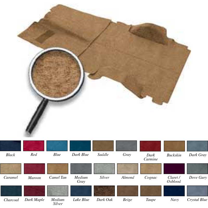 1978-80 Blazer / Jimmy Camel Tan Cargo Area Molded Cut Pile Carpet ...