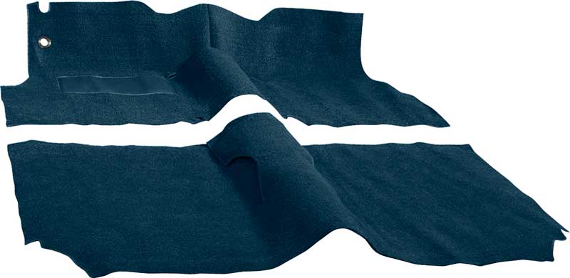 1956 Chevrolet Passenger Car 2 Door Sedan With Bench Carpet Set Molded ...