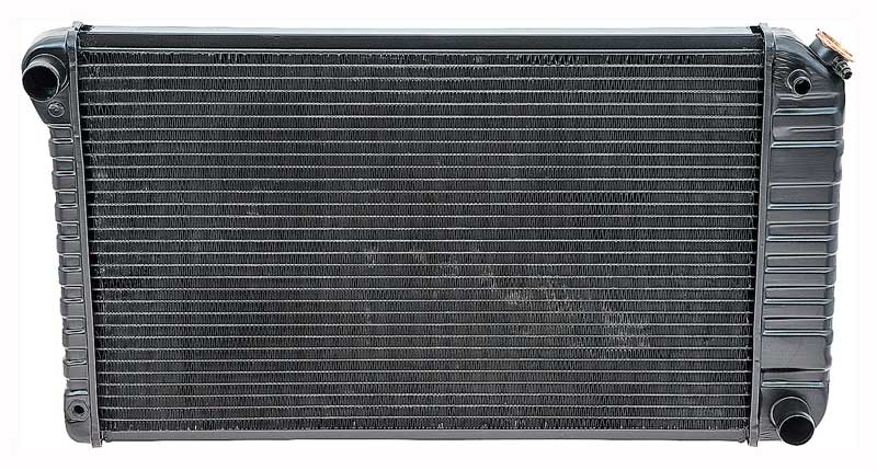 1973-77 Chevrolet Truck V8 with MT 3 Row Copper/Brass Radiator (17" x ...