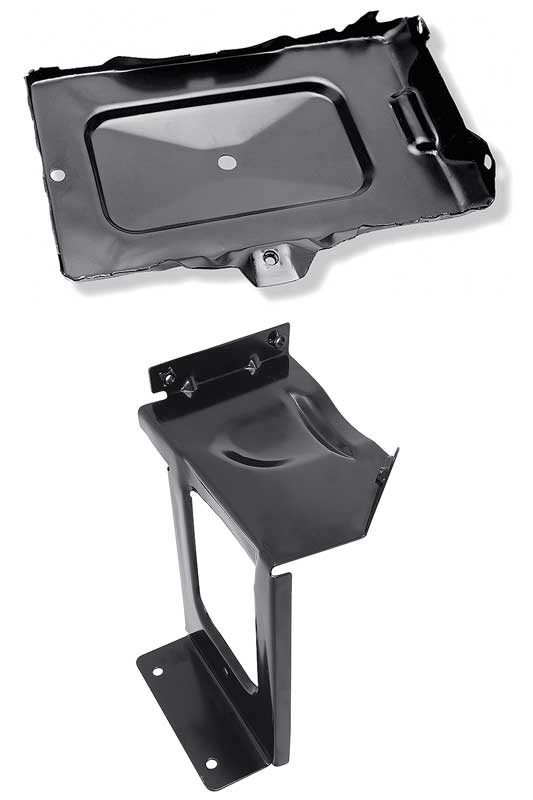 1973-80 Chevy Pickup, Blazer, Suburban Truck Auxiliary Battery Tray ...