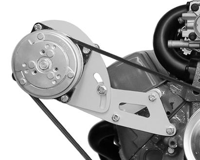 Small Block Chevy LWP Lo-Pro A/C Bracket Pass. Side - Alan Grove ...