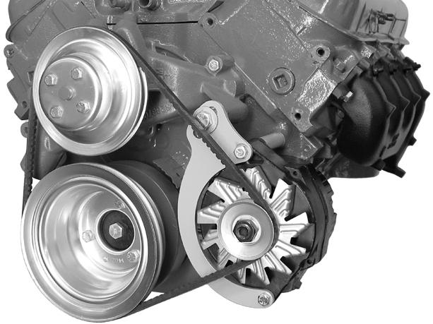 Alternator Bracket Big Block Chevy Long Pump Low Mount - Alan Grove ...