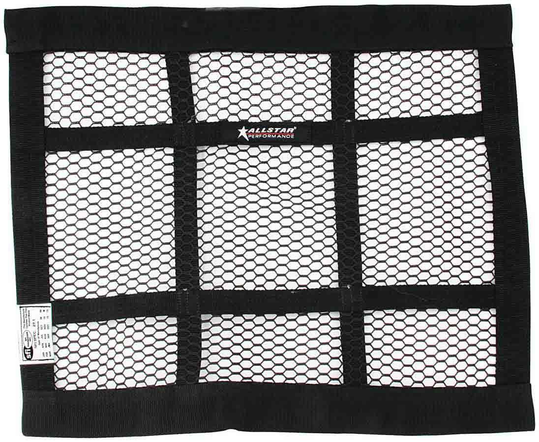 Mesh Window Net Black 22 x 18 SFI - Allstar Performance - Restoration ...
