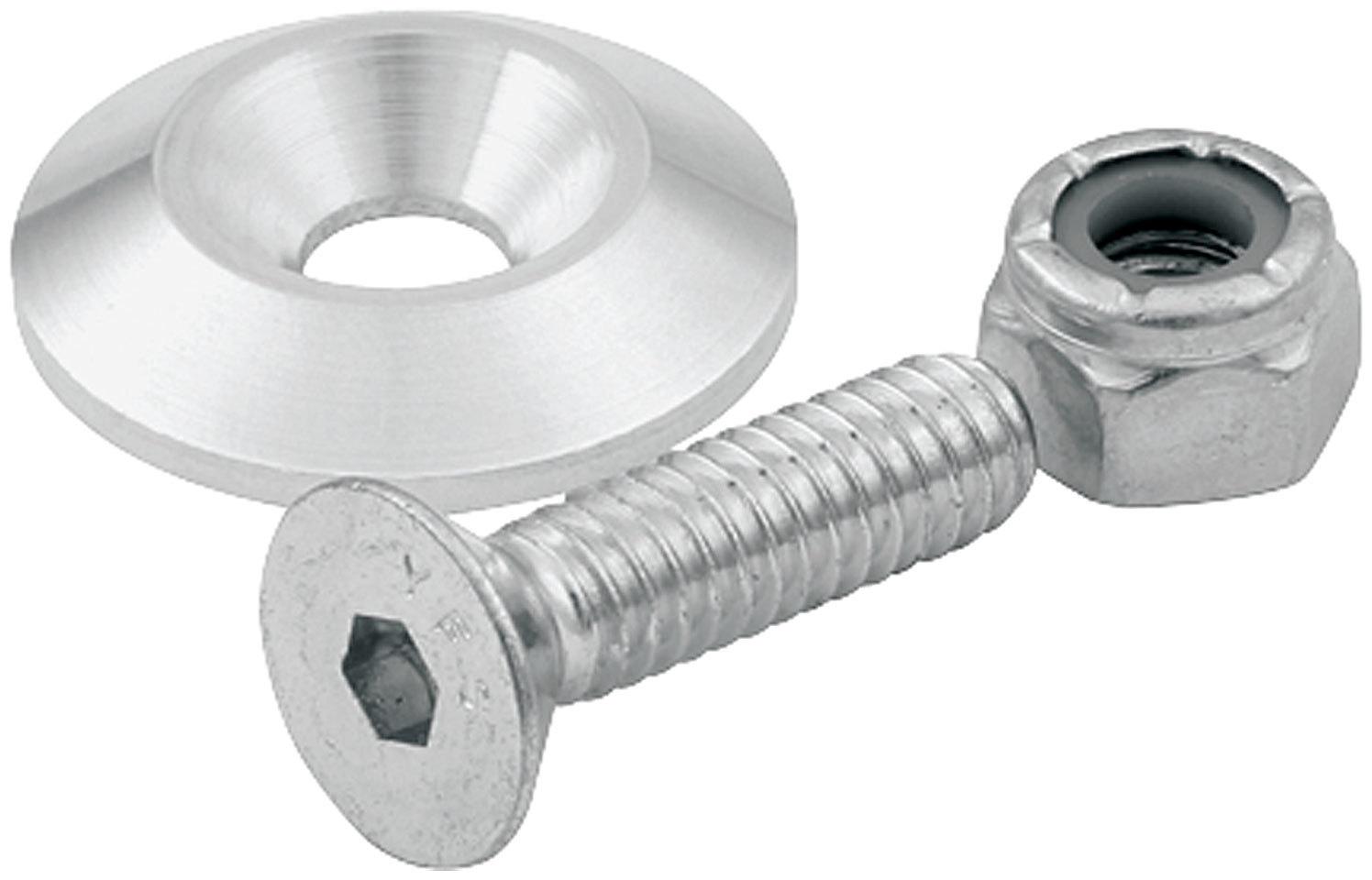 Countersunk Bolts 1/4in w/1.25in Washer 10pk - Allstar Performance ...