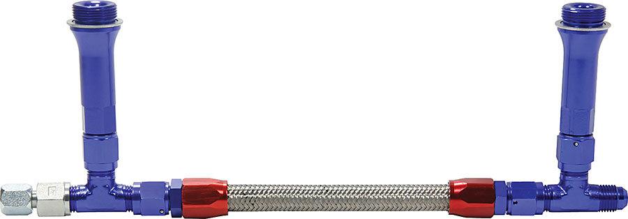 Fuel Line Kit 9-5/16in Std Holley -6AN Blue - Allstar Performance ...
