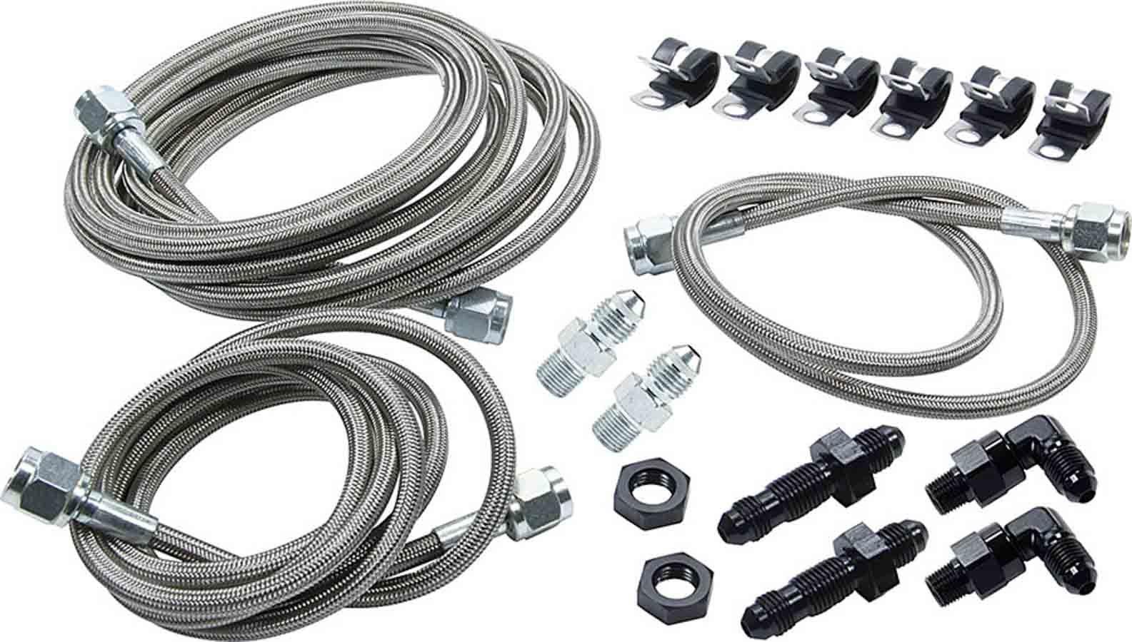 Front End Brake Line Kit LM Aftermarket Calipers - Allstar Performance ...