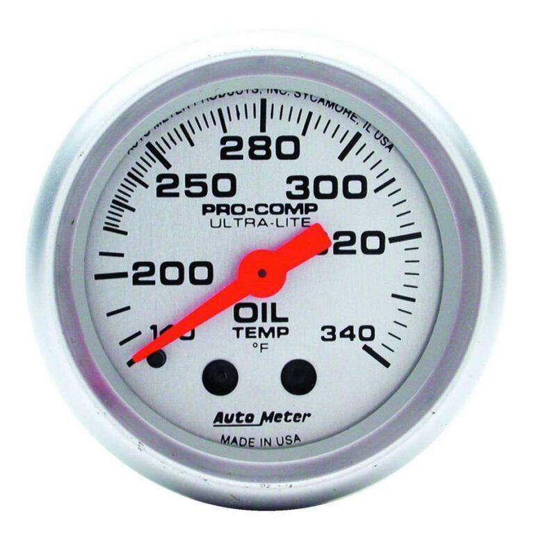2-1/16in Ultra-Lite Oil Tank Temp. Gauge - Autometer - Restoration ...