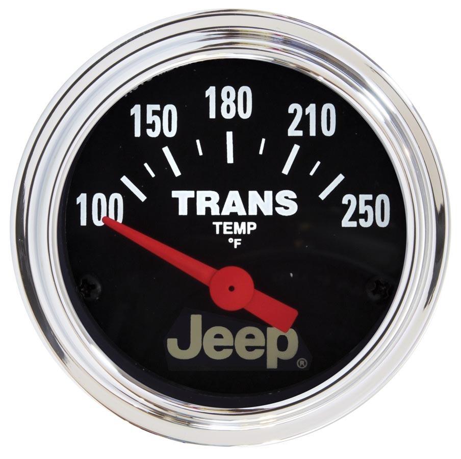 2-1/16 Trans Temp Gauge - Jeep Series - Autometer - Restoration Performance