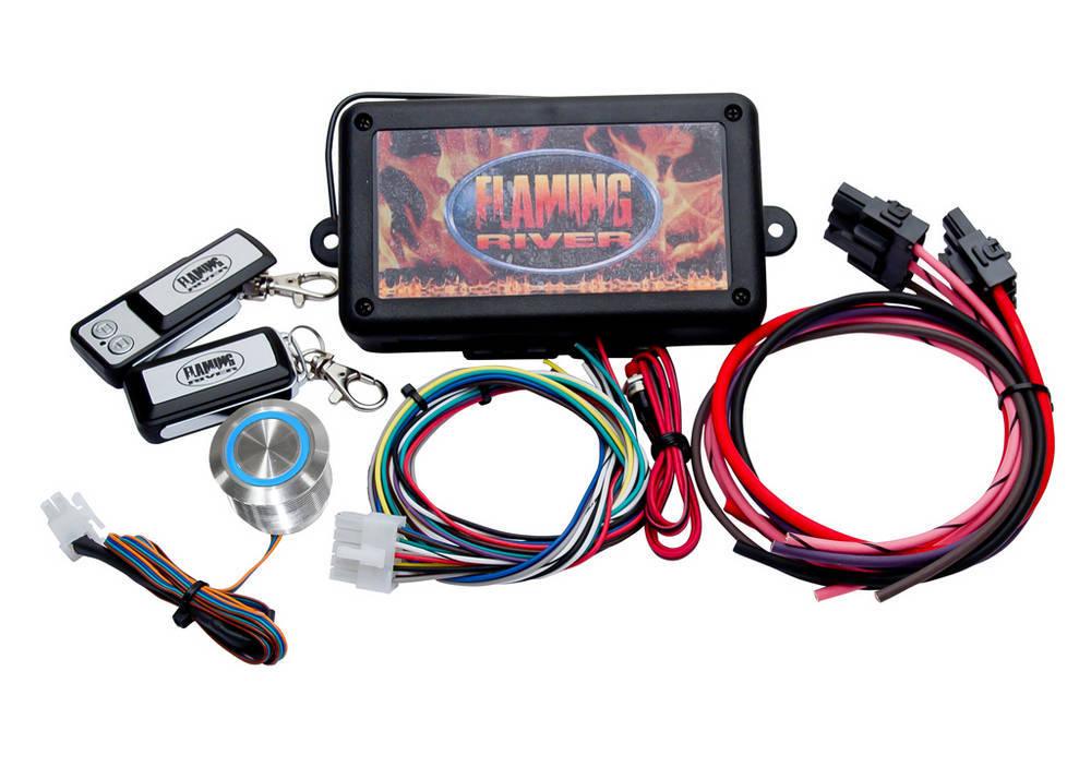 Programmable Keyless Ignition Dash Mount - Flaming River - Restoration ...