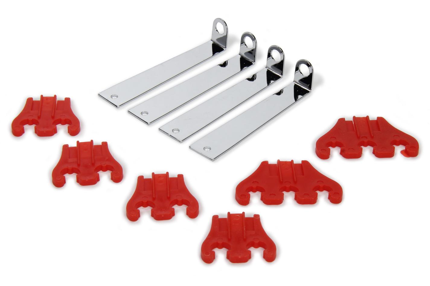Red Deluxe Wire Loom Set - Trans-Dapt - Restoration Performance