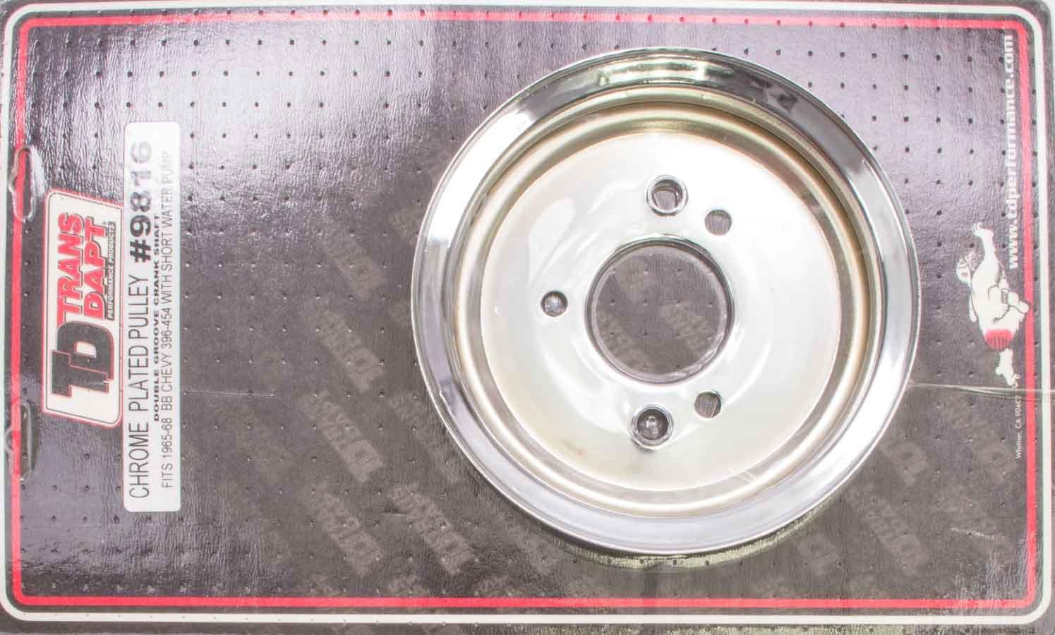 BBC Crankshaft Pulley - Trans-Dapt - Restoration Performance