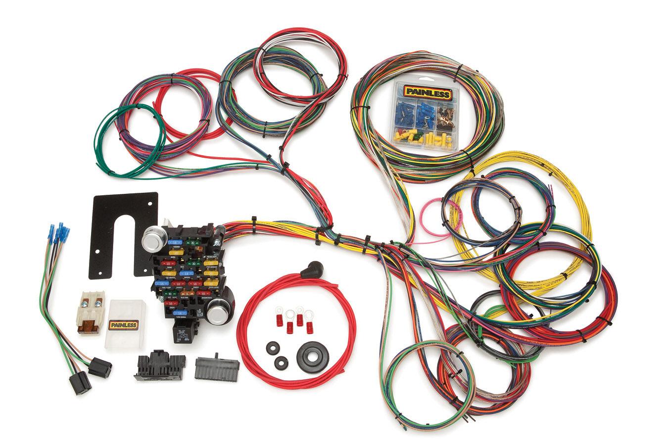 Pickup Truck; Painless 28-Circuit Wiring Harness; Universal Fit ...