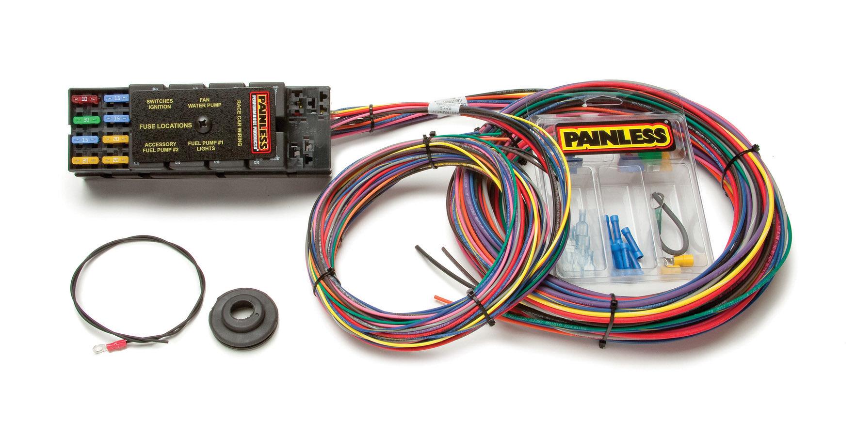 10 Circuit Race Harness - Painless Wiring - Restoration Performance