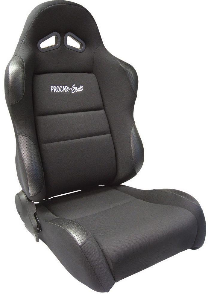 Sportsman Racing Seat - Right - Black Vinyl/Vlur - Scat Enterprises ...