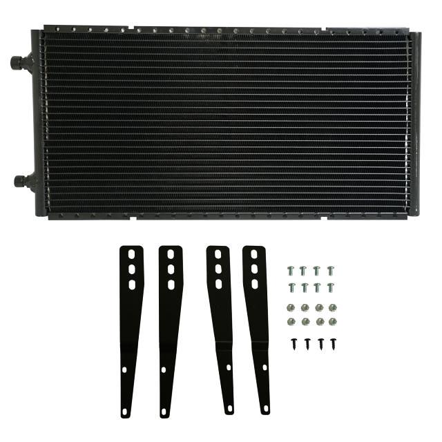 Super Flow Condenser w/Brackets 12in x 24in - Vintage Air - Restoration ...