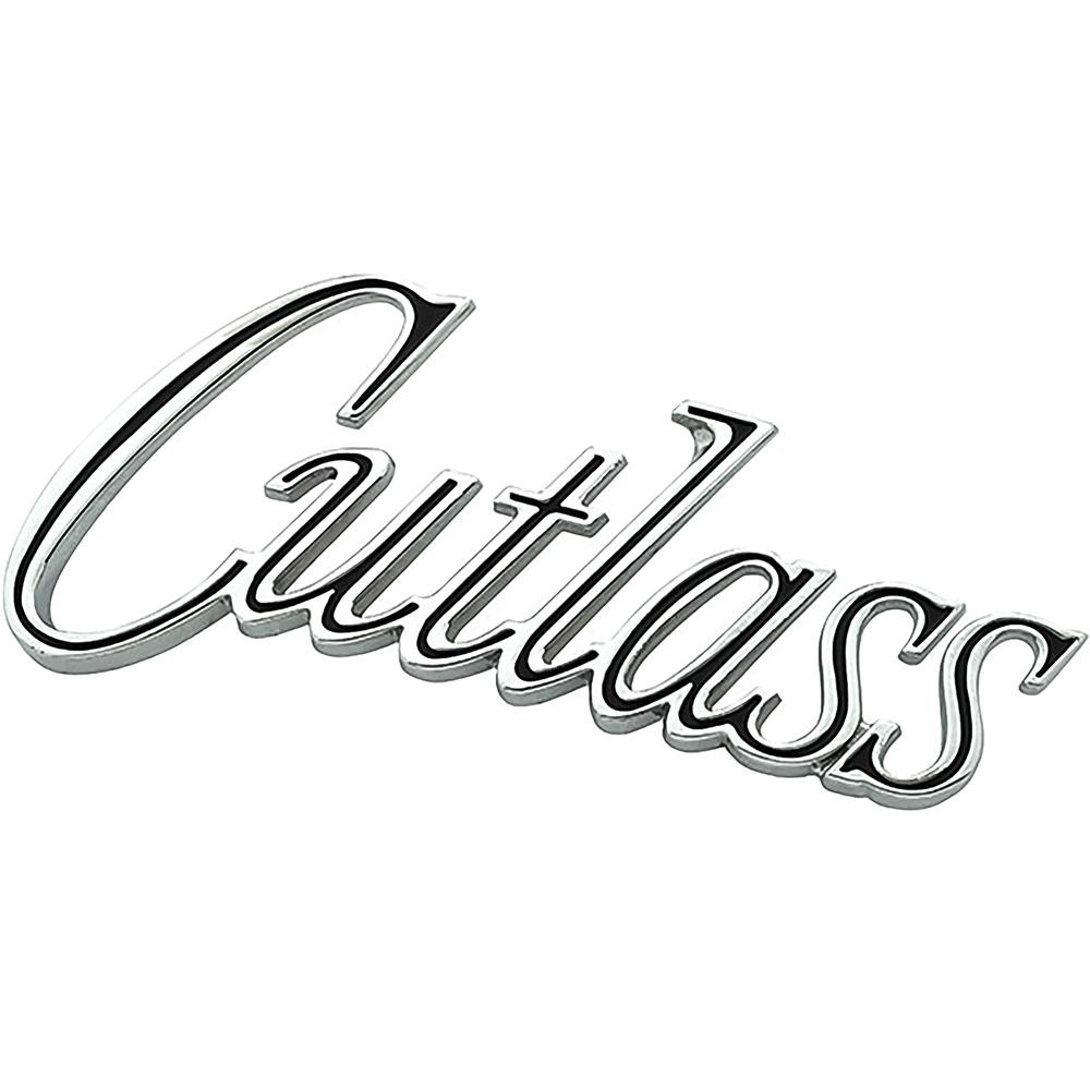 1970 Oldsmobile Cutlass Die-Cast Fender Emblem Cutlass Script - OER ...