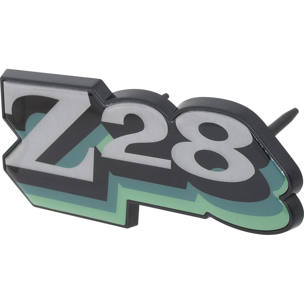 1978 Camaro Z28 Nameplate Front Grill Emblem Green / Light Green - OER ...