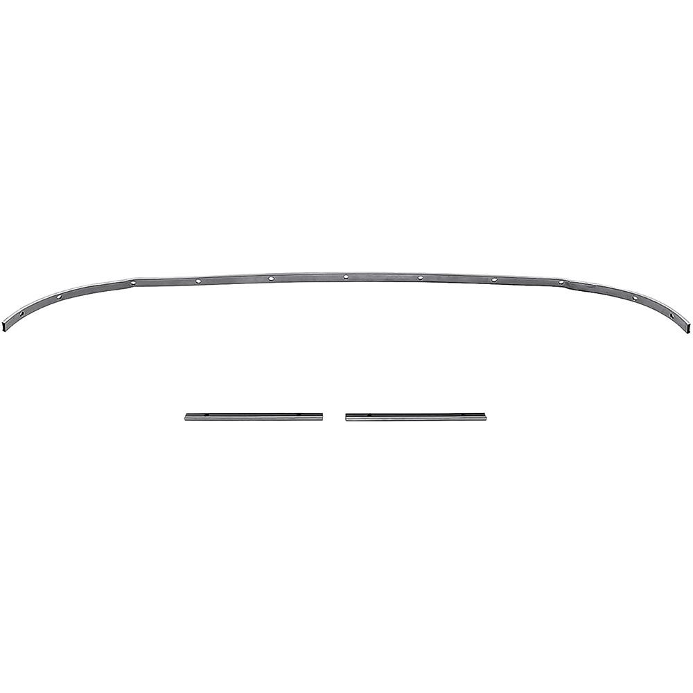 1966-67 Chevelle, GM Mid Size Convertible Top Rear Tack Strip Bow Set ...