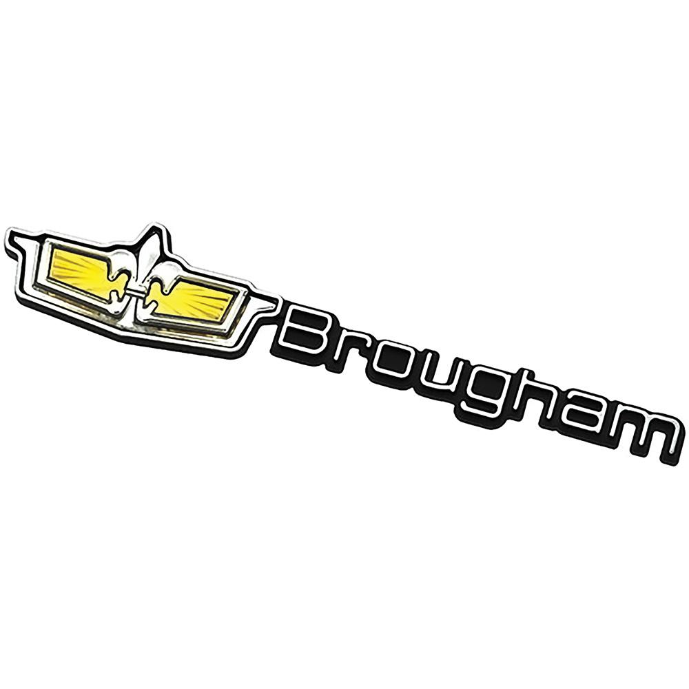 1986-90 Chevrolet Caprice Roof Emblem Plate Crest With Brougham Script ...
