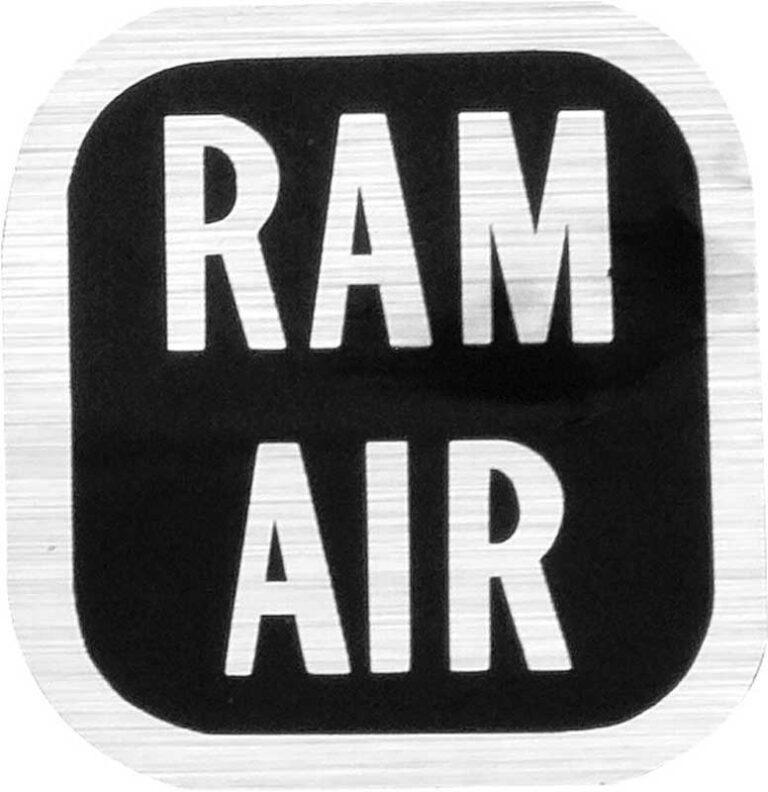 1969 Pontiac Firebird, Trans Am Ram Air Decal - OER - Restoration ...