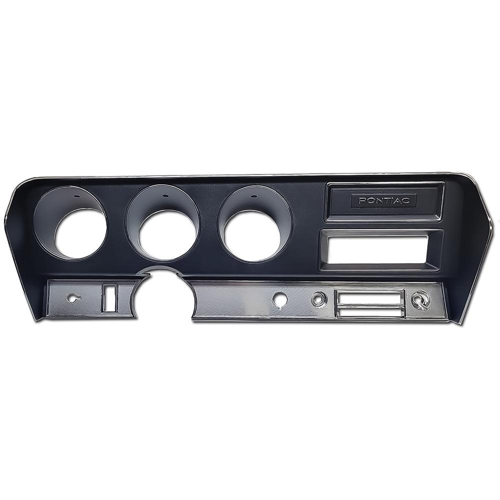 1970-72 Pontiac GTO, LeMans, Tempest Dash Cluster Bezel Housing Without ...