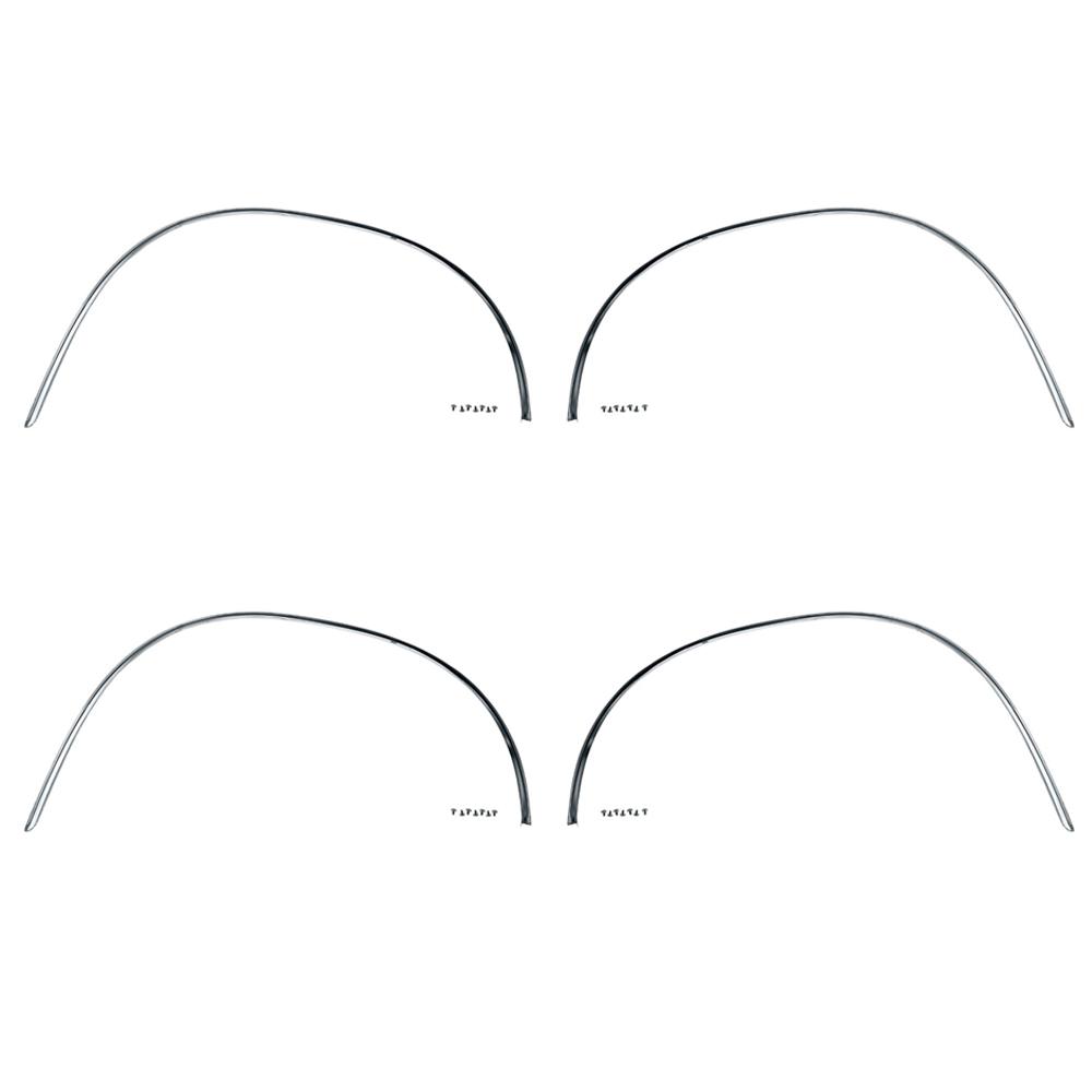 1970 Mustang Fastback Wheel Opening Molding Kit - OER - Restoration ...