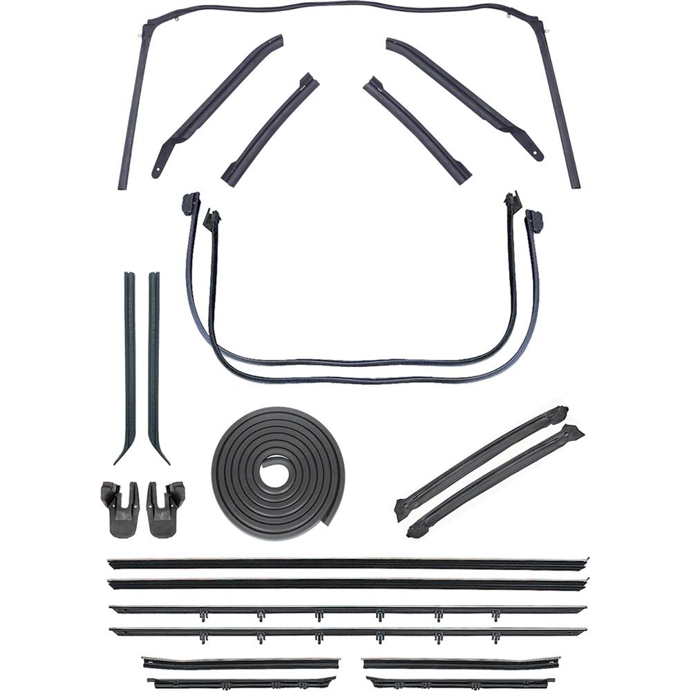 1968-69 Chevrolet Camaro/Pontiac Firebird Convertible Weatherstrip Kit ...