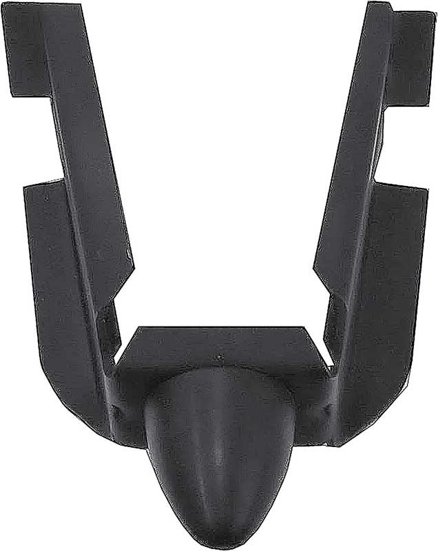 1955-57 Chevrolet Full Size Rear End Snubber Bracket With Rubber Bumper ...