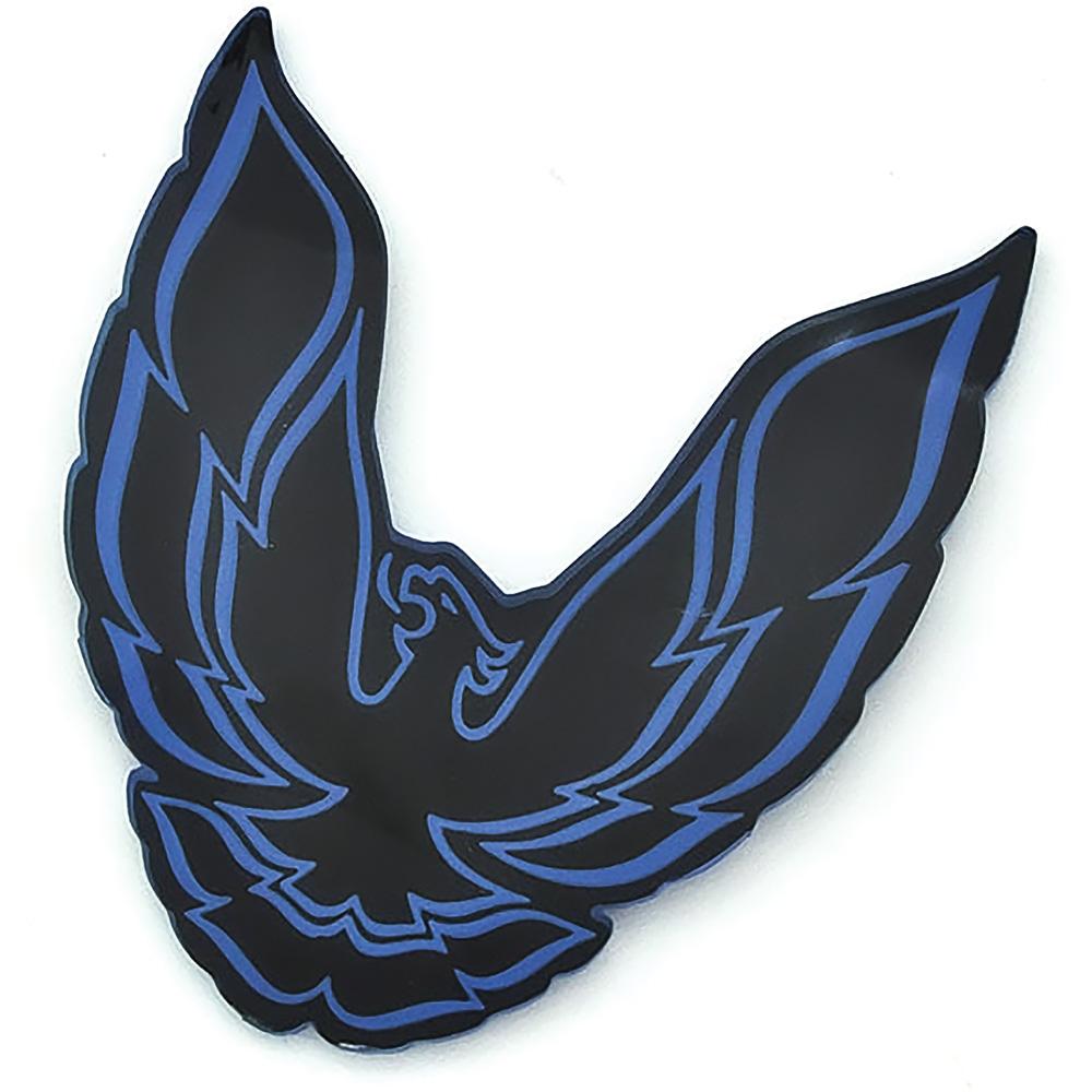 1985-90 Firebird Trans Am, Formula, SE Rear Panel Bird Emblem Blue ...