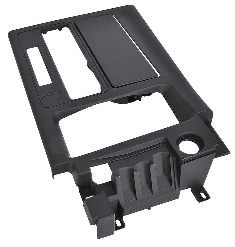 1994-96 Corvette C4 Console Shift Plate Automatic Black Rubber Coated ...