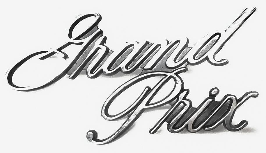 1973-79 Pontiac Grand Prix Header Panel Nameplate Emblem - OER ...