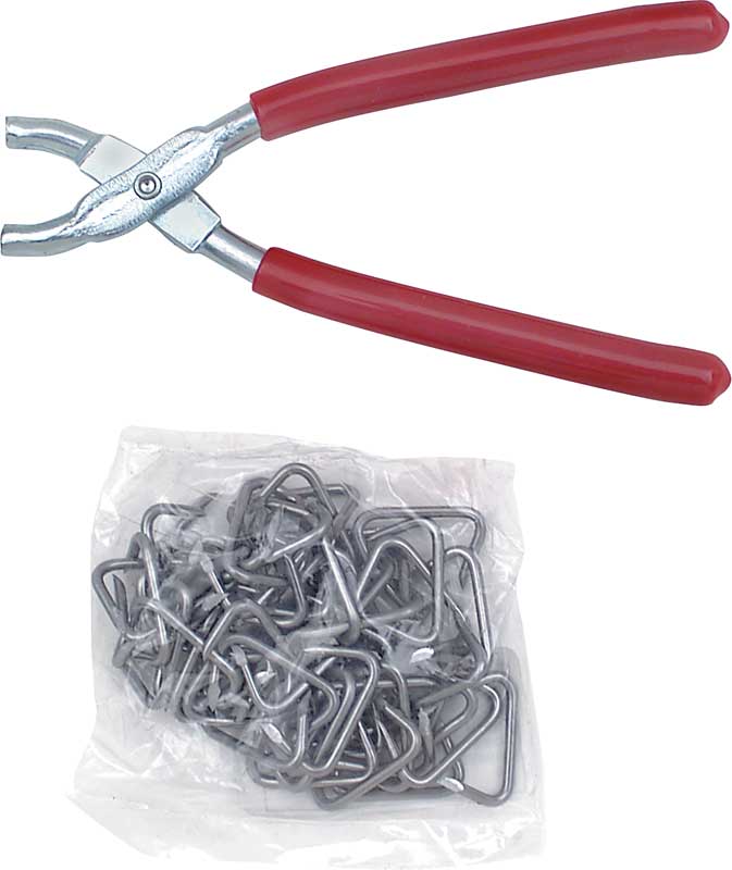 Upholstery Installation Set - Pliers and Hog Rings - OER - Restoration ...