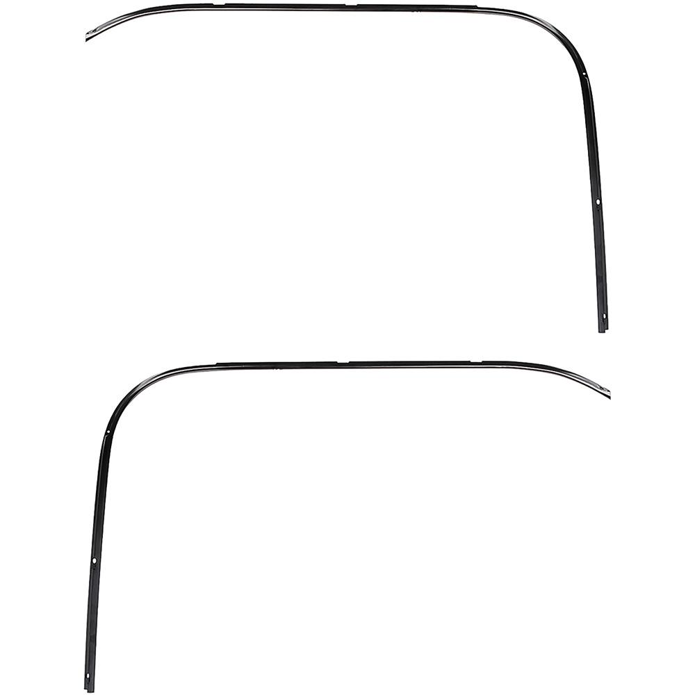 1973-91 Chevrolet/GMC C/K/R/V Black Drip Rail Molding Retainer Kit 2 ...