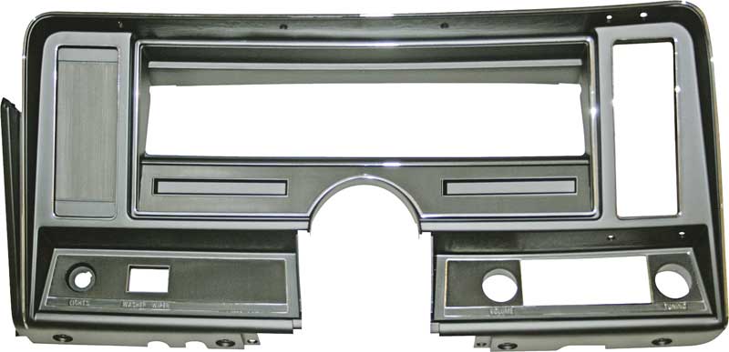 1969-74 Nova Dash Instrument Bezel Without A/C Without Warning Lights ...