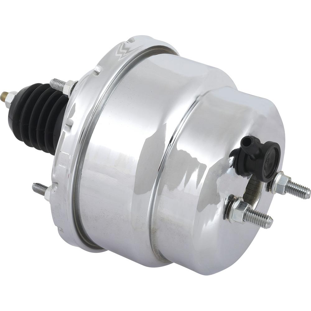 Universal 7" Dual Diaphragm Power Brake Booster - Chrome - OER ...