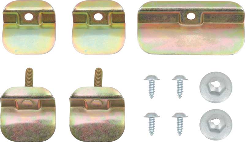 1955-57 Chevy Bel Air, 150, 210, Nomad Lower Windshield Molding Clip ...
