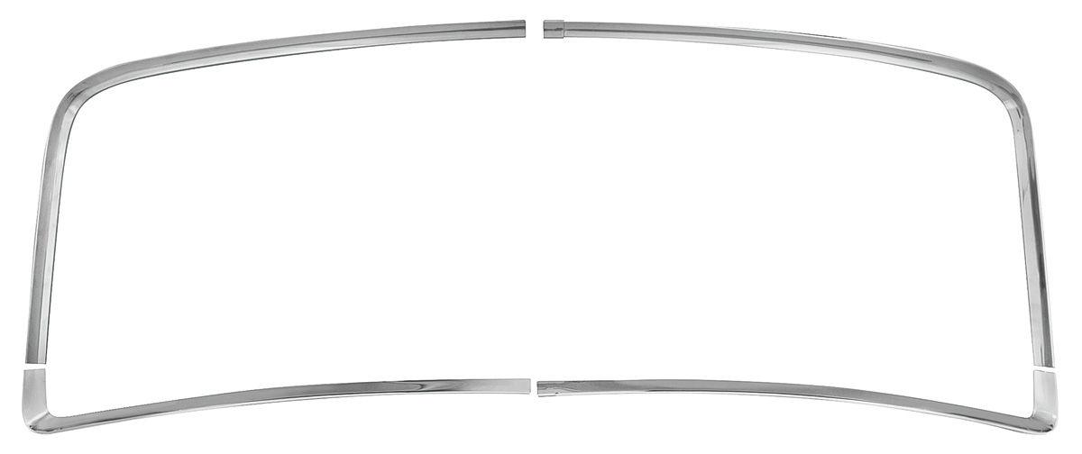 Molding Set, Rear Window Reveal, 1966-67 Chevelle, Cutlass, GTO ...