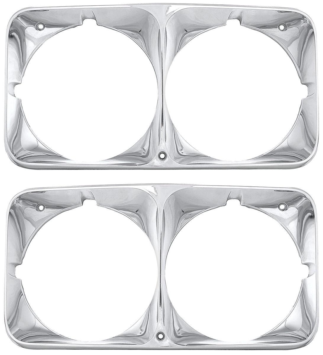 Headlamp Bezels, 1970 Cadillac, ex Eldo./1971 Eldo./1973-74 Eldo. - Set ...